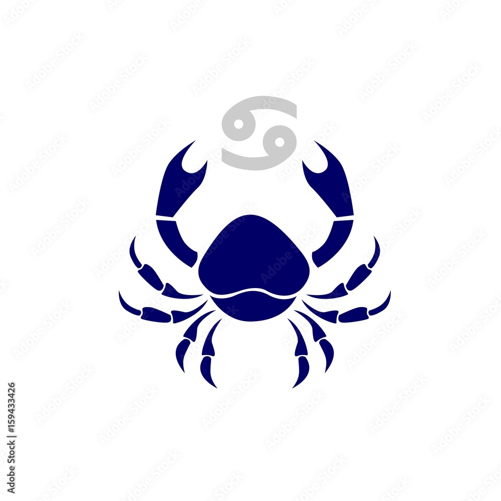 the cancer sign vector de Stock | Adobe Stock