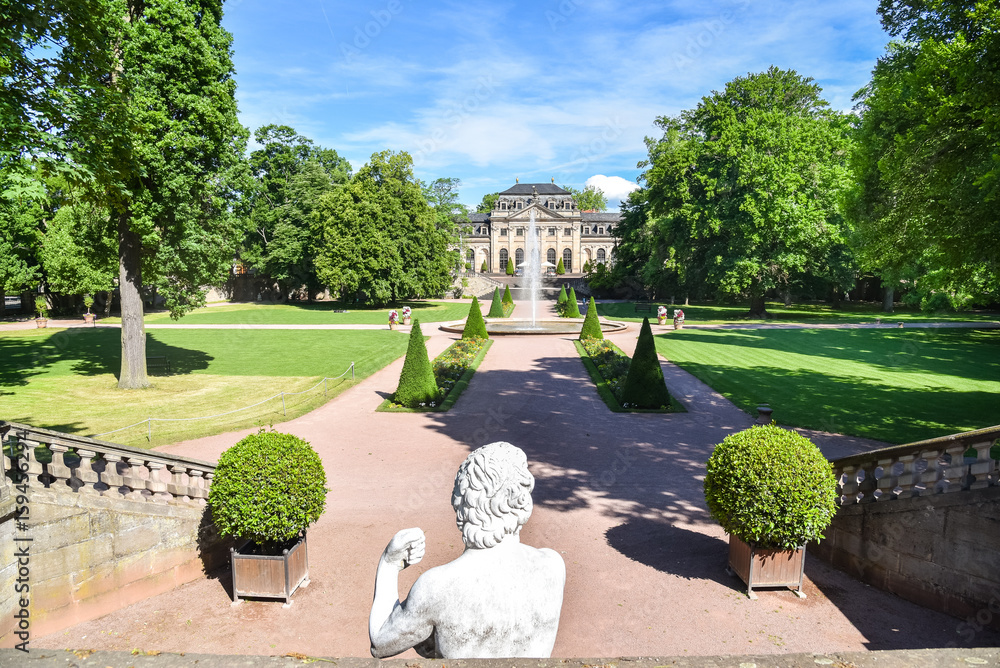 Barockviertel in Fulda mit Orangerie Stock-Foto | Adobe Stock