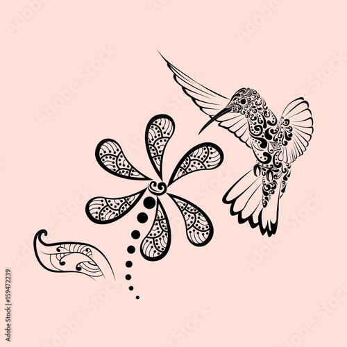 Hummingbird Henna