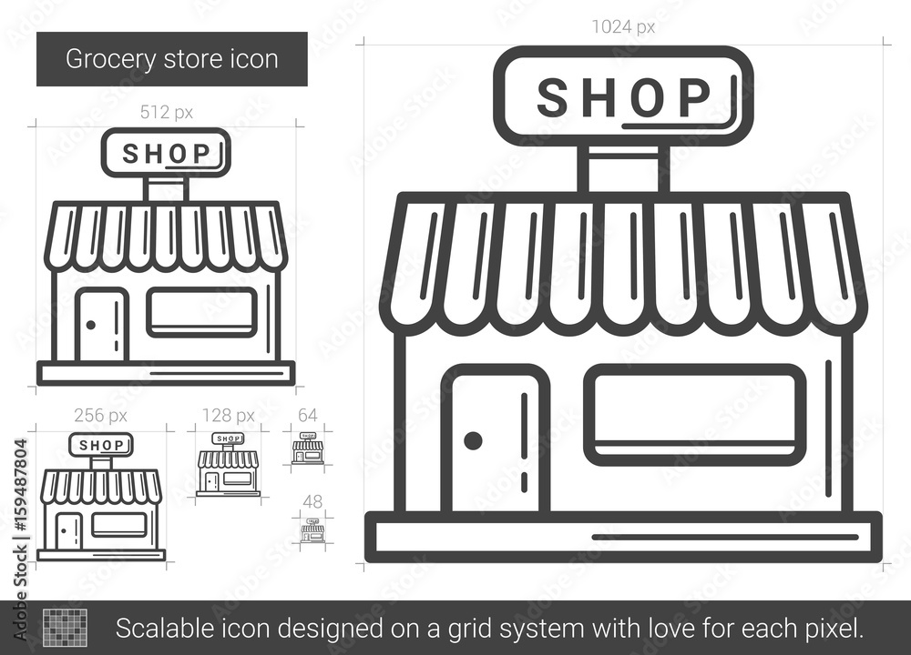 General Store Clipart