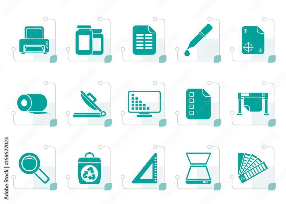 Commercial Printing Icon