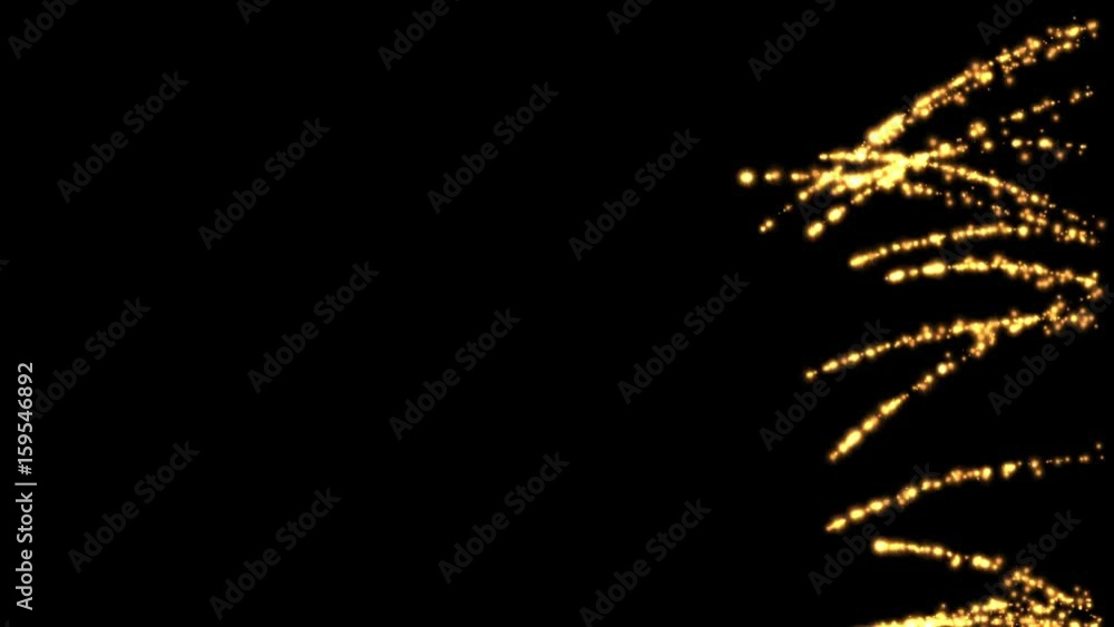 4k Fireworks in explosion celebrations stage background,abstract flares ...