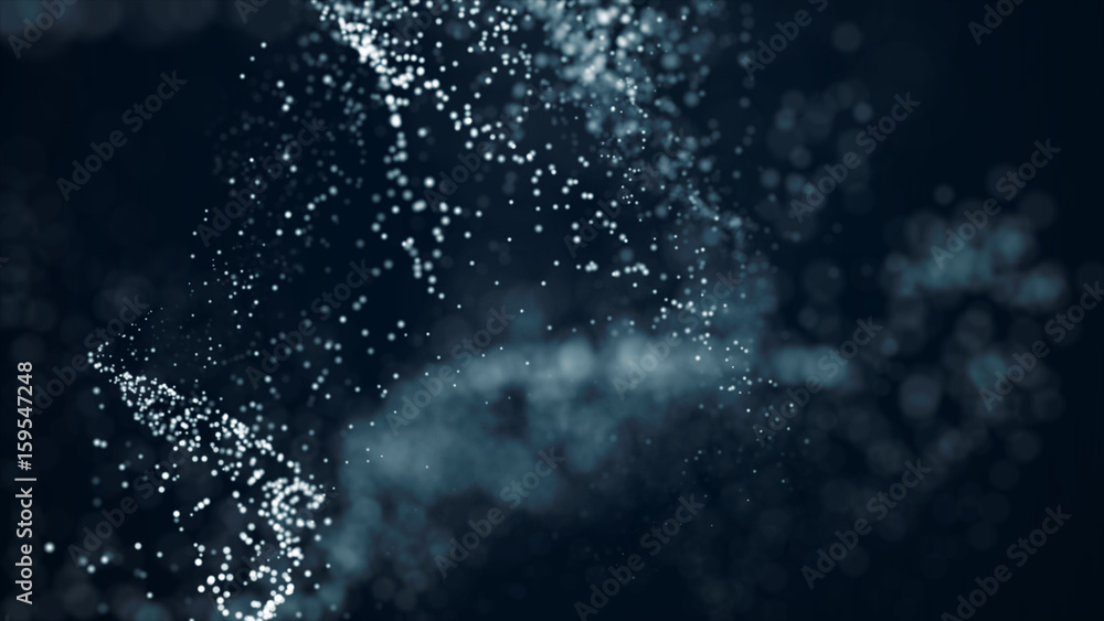 White particles explosion overlay texture for your design. Abstract ...
