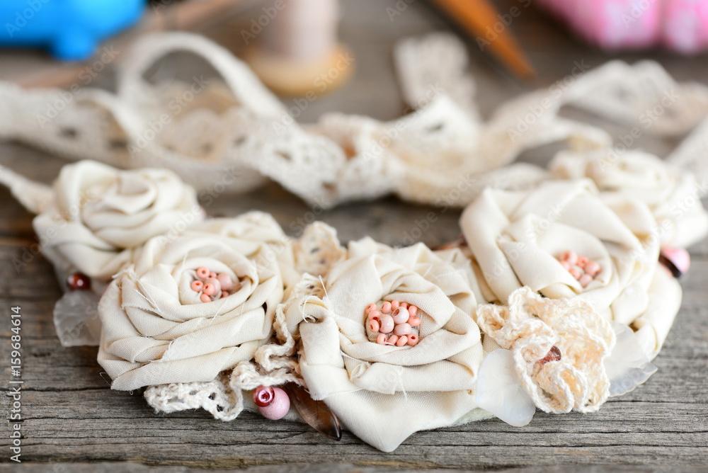 Vintage Shabby Chic Fabric