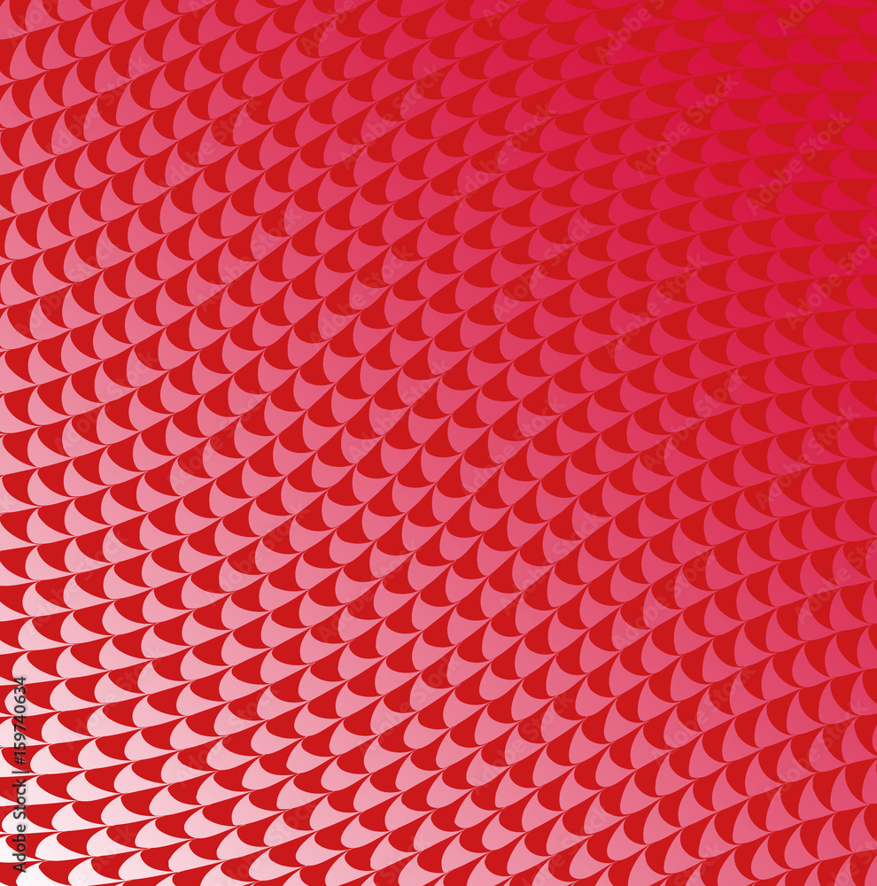 Vector Pattern Shape Background Red Swirl Abstract Stock Vector | Adobe ...