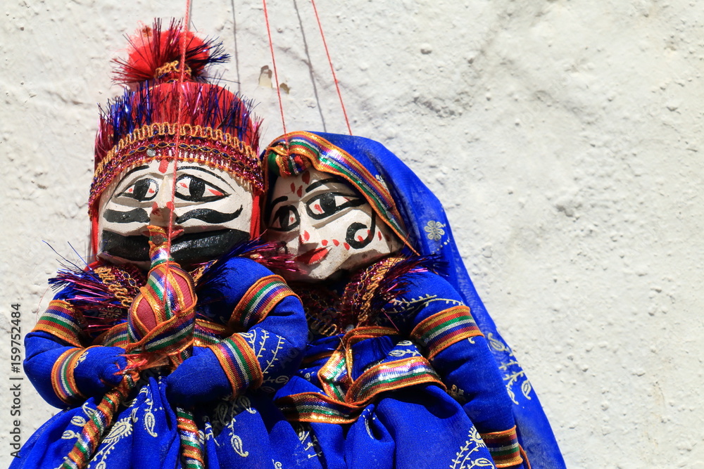 Traditional Asian Puppets Stock Photo | Adobe Stock