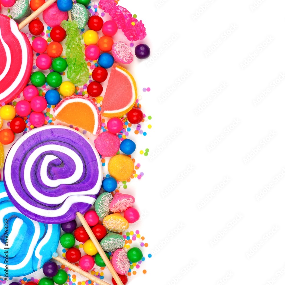 Colorful Candy Border
