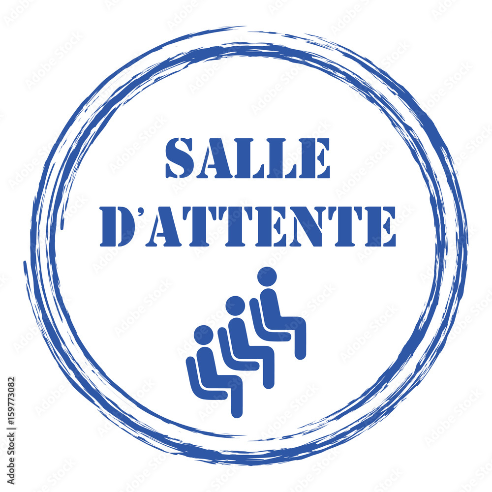 Logo salle d'attente. Stock Vector | Adobe Stock Logo salle d'attente. Stock Vector | Adobe Stock