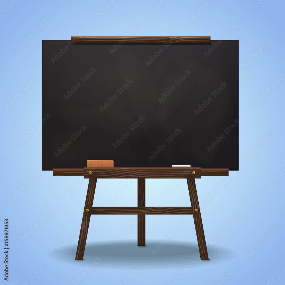 Blackboard vector illustration Stock Vector | Adobe Stock