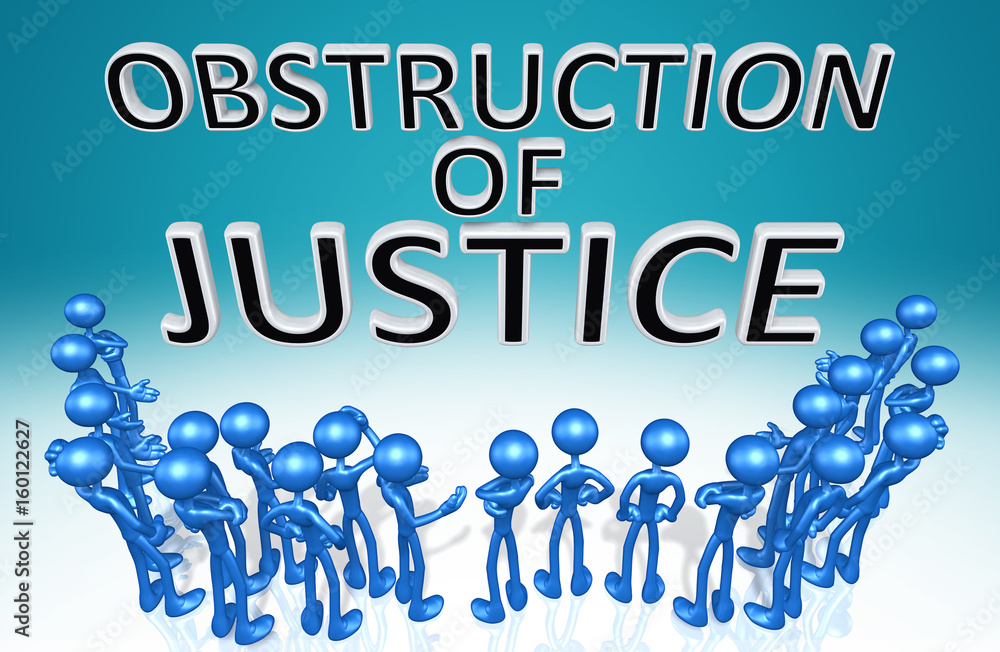 Obstruction Of Justice With A Crowd Of The Original 3D Characters ...