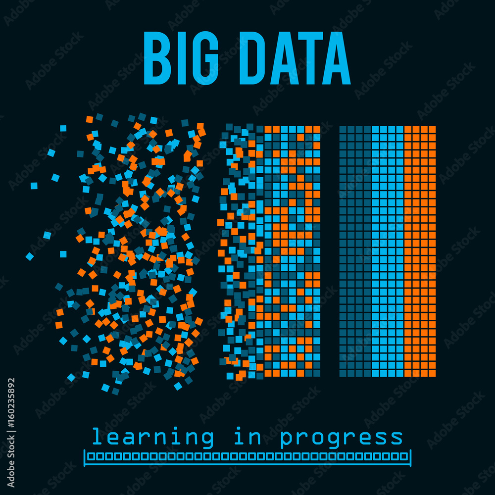 Big data visualization. Machine learning algorithms. Analysis of ...