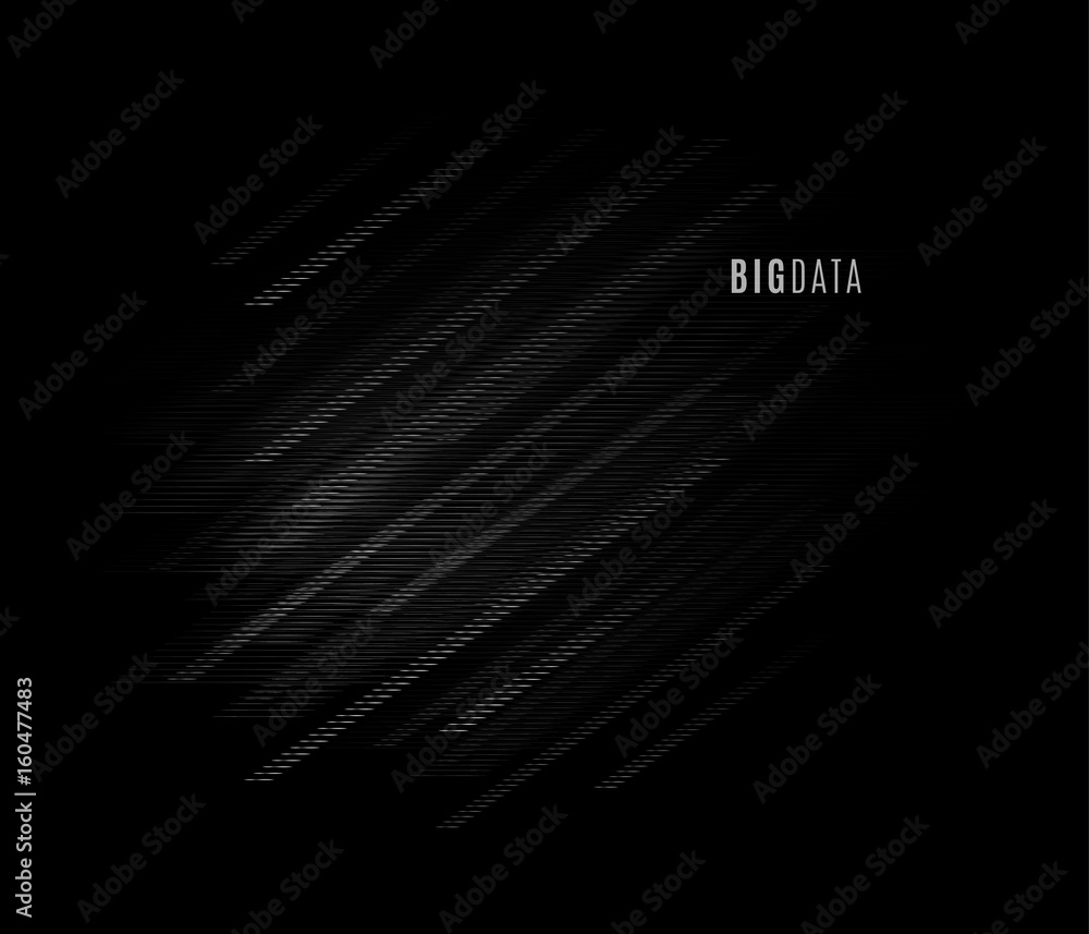 Vector illustration of science technology motion background Stock ...