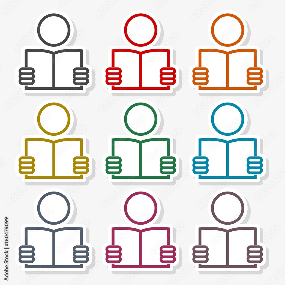 Read newspaper logo vector Stock Vector | Adobe Stock