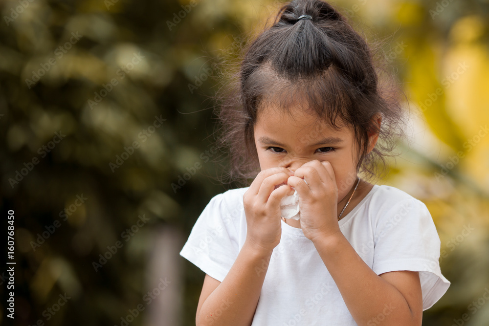 Wiping Nose With Hand