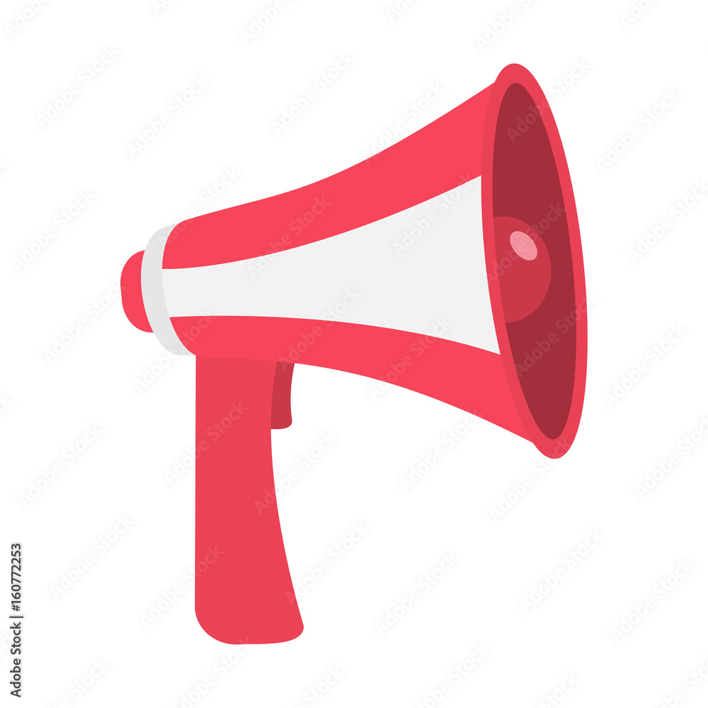 Red Megaphone Icon