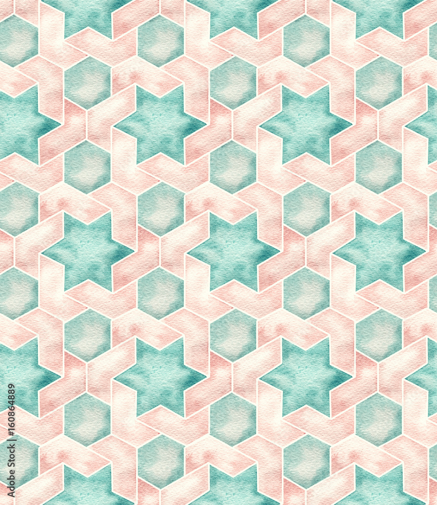 Seamless Islamic Geometry wall mural wallpaper | Muraledesign.com