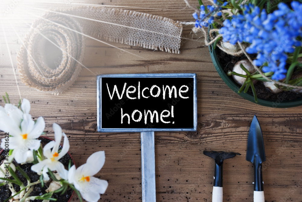 Welcome Home Images With Flowers