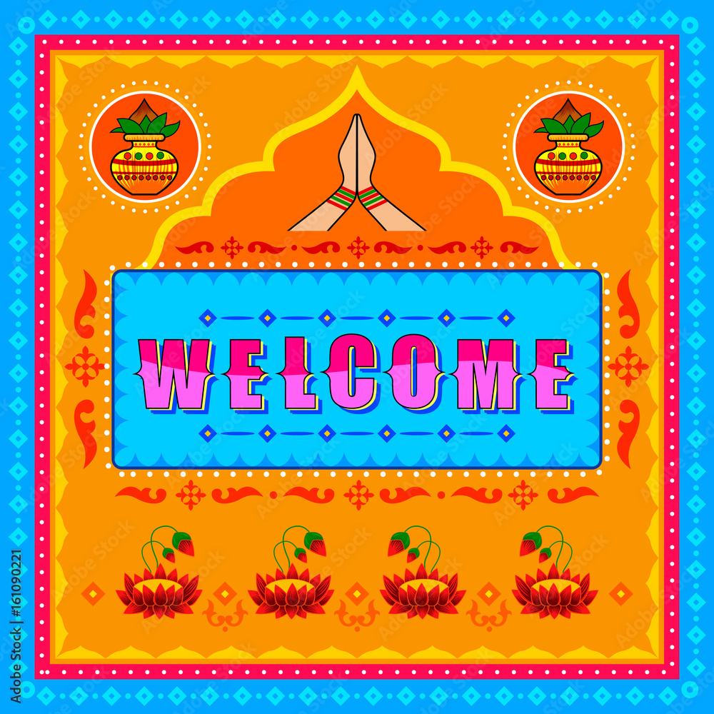 Indian Welcome Art