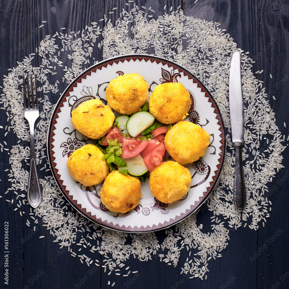 Kubbeh, kubbe, kibbeh - a traditional dish of Iraqi cuisine. Delicious ...