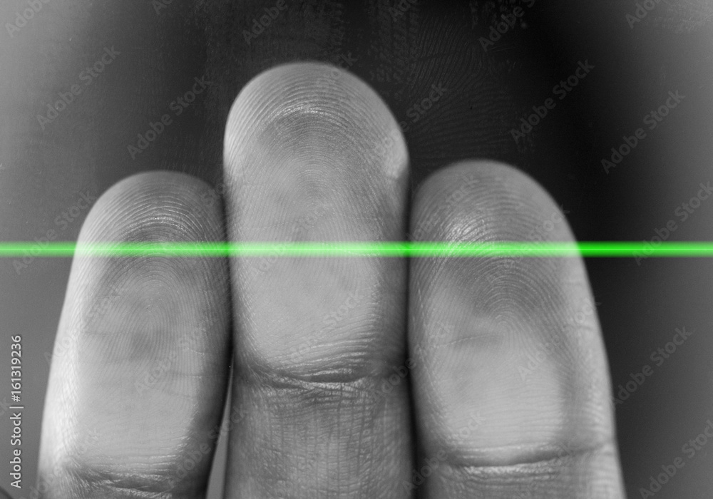 Poster Biometric fingerprint scanner concept – Wall Art | UkPosters