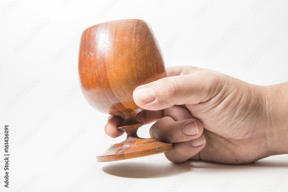 wood Grail image close up symbol for holy Grail Stock Photo | Adobe Stock