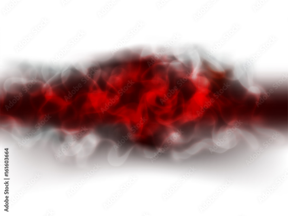 Red Smoke Cloud