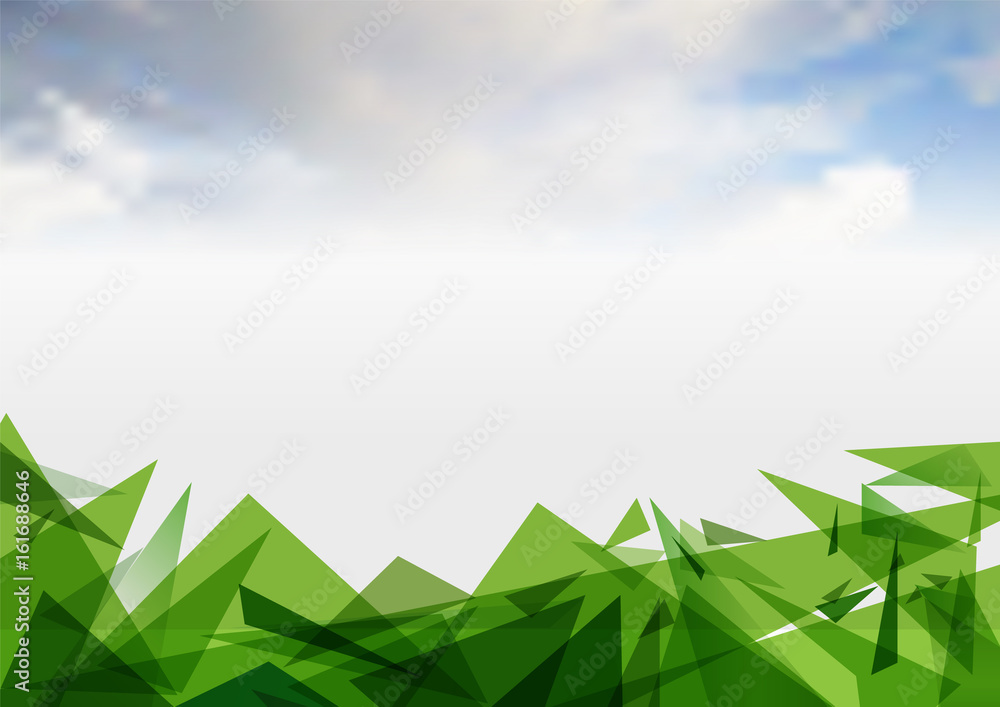 Presentation layout design template. Annual report cover page ...