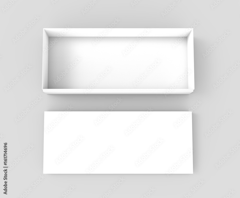 blank paper box Stock Photo | Adobe Stock