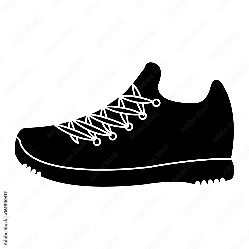 tennis shoe isolated icon vector illustration design Stock Vector ...