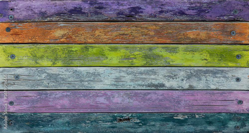 Color Barn Wooden Wall Planking Texture. Old Solid Wood Slats Rustic ...
