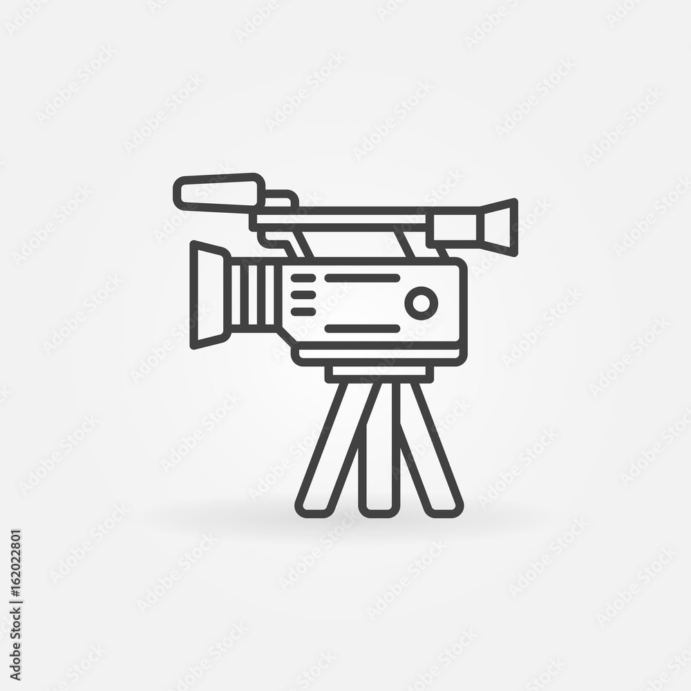 Professional Video Camera Art