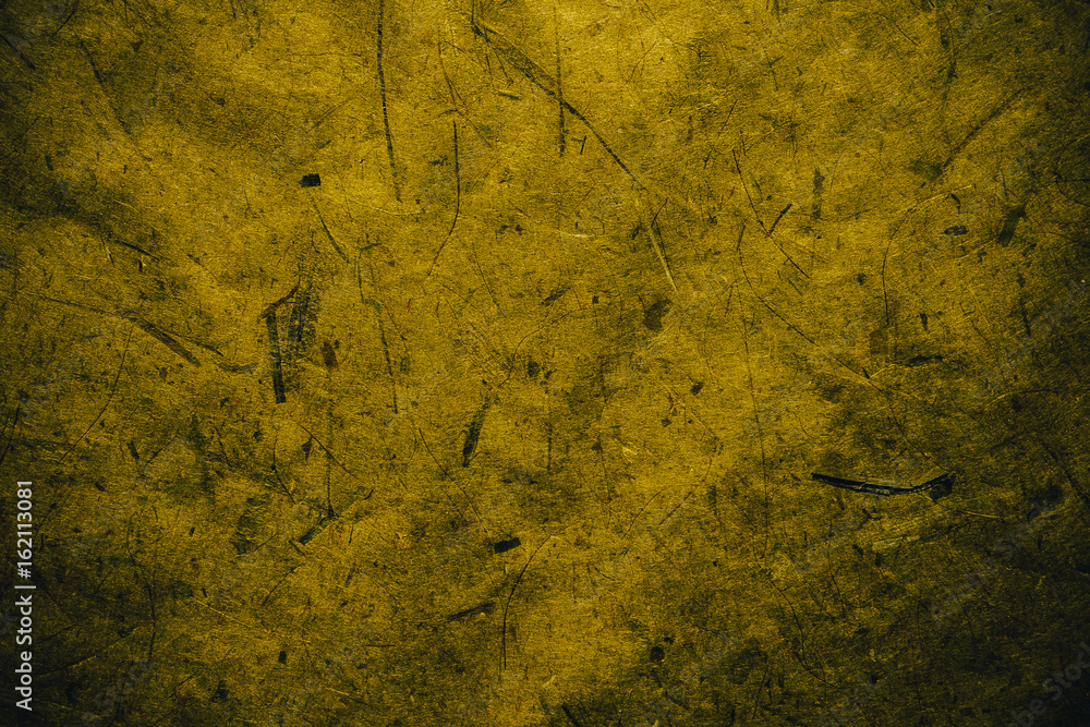 Yellow vintage background. Rough yellow texture and background for ...