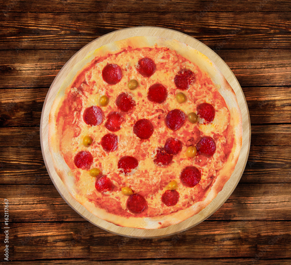 Pizza pepperoni. This picture is perfect for you to design your ...