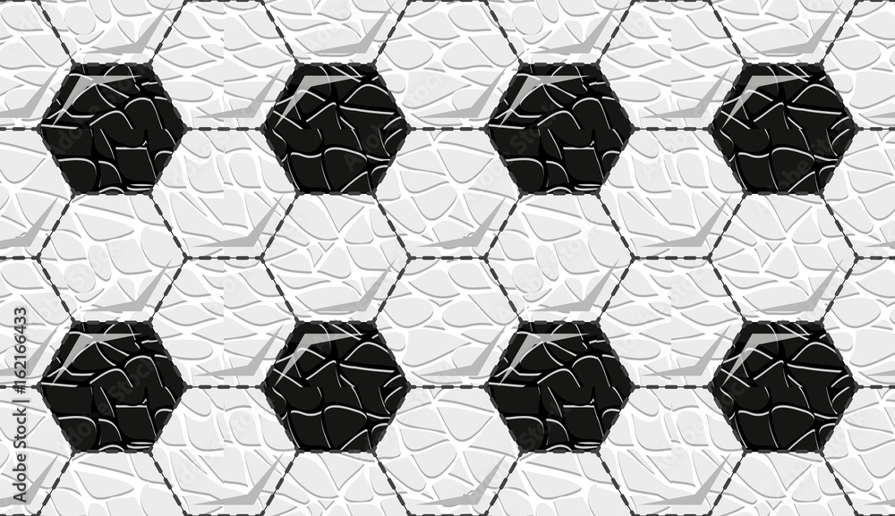 Soccer Ball Texture Seamless