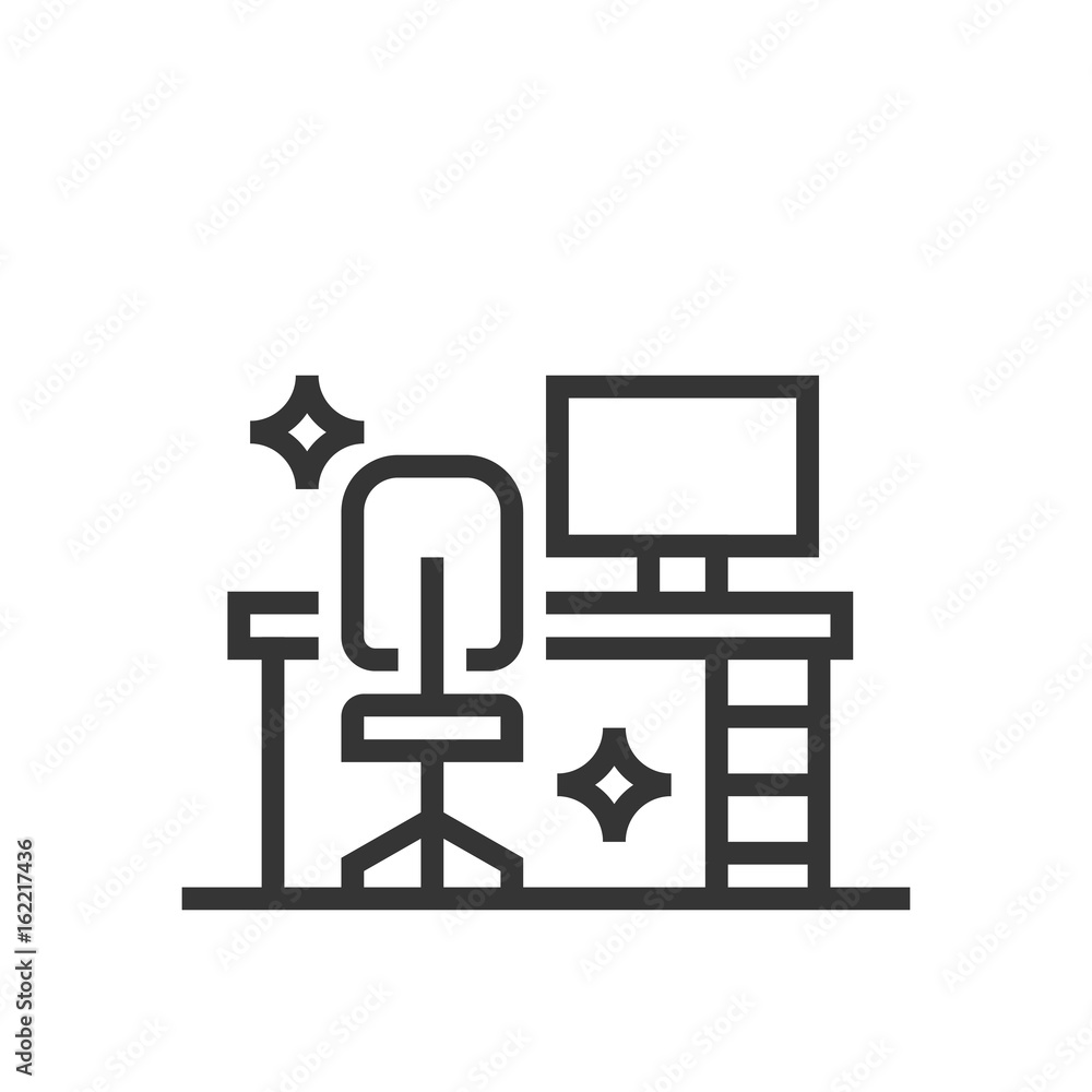 Office space cleaning icon เวกเตอร์สต็อก | Adobe Stock