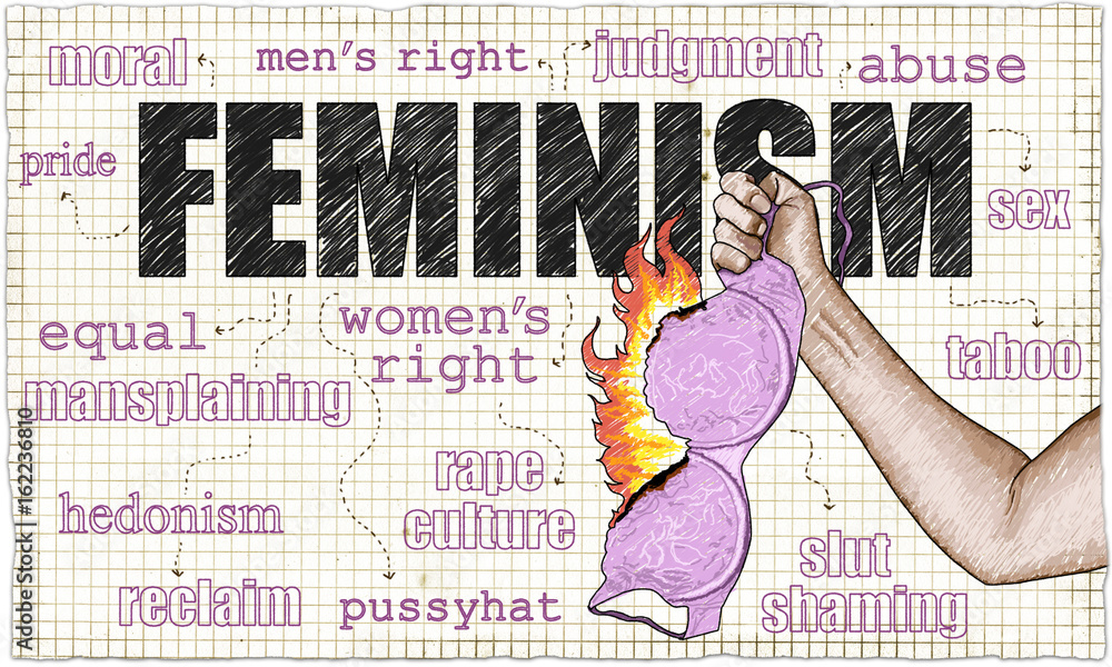 Symbol of Feminism Stock Illustration | Adobe Stock