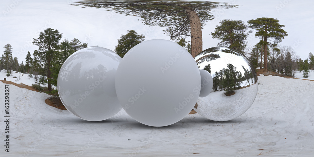 Winter Patchy Snow Ресурс 3D Stock | Adobe Stock