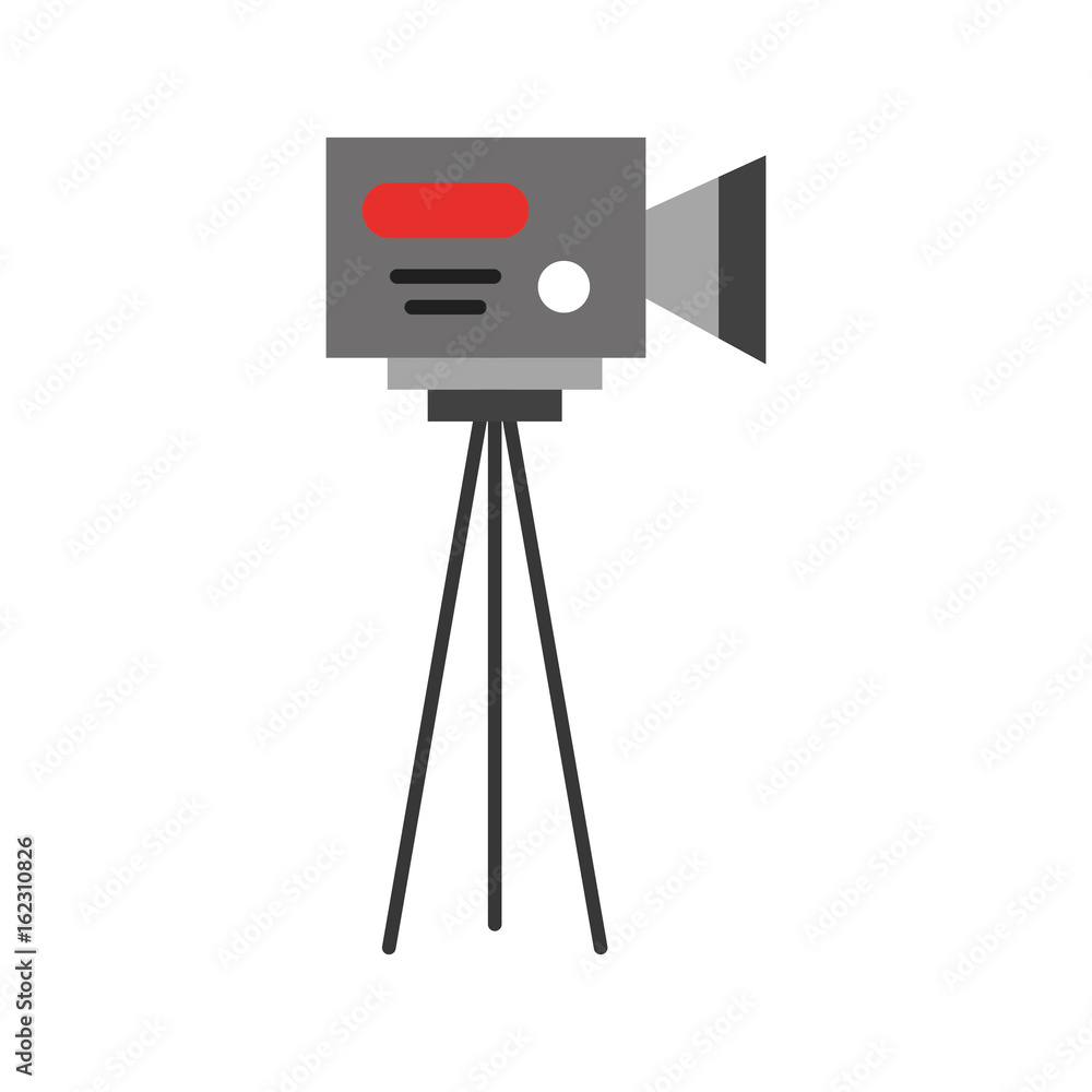 Professional recording camera icon vector illustration design graphic ...