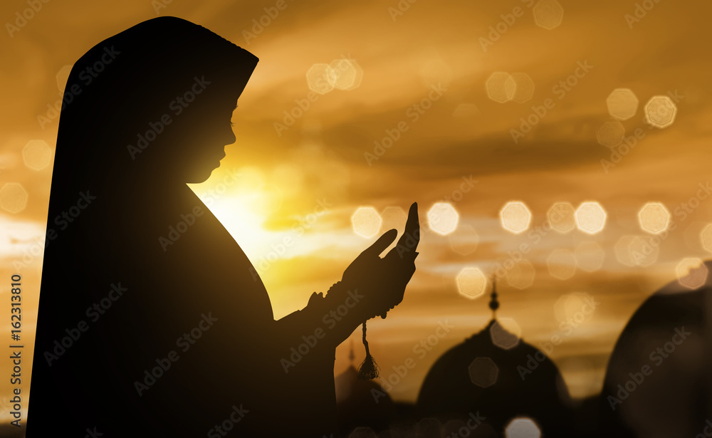 Muslim Woman Praying