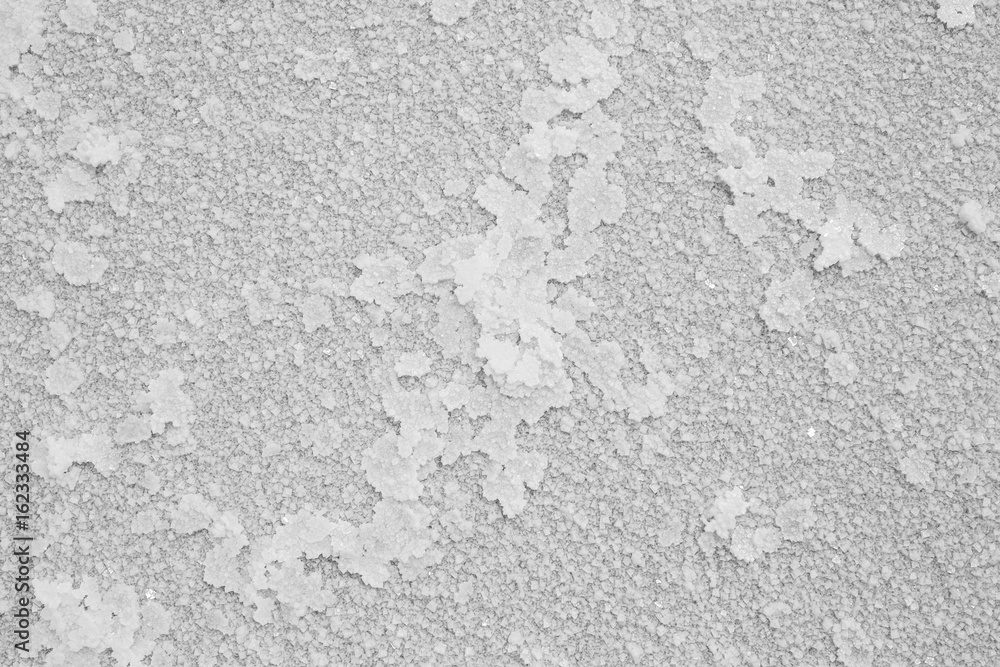 Natural salt texture on the coast of the lake. Abstract nature pattern ...