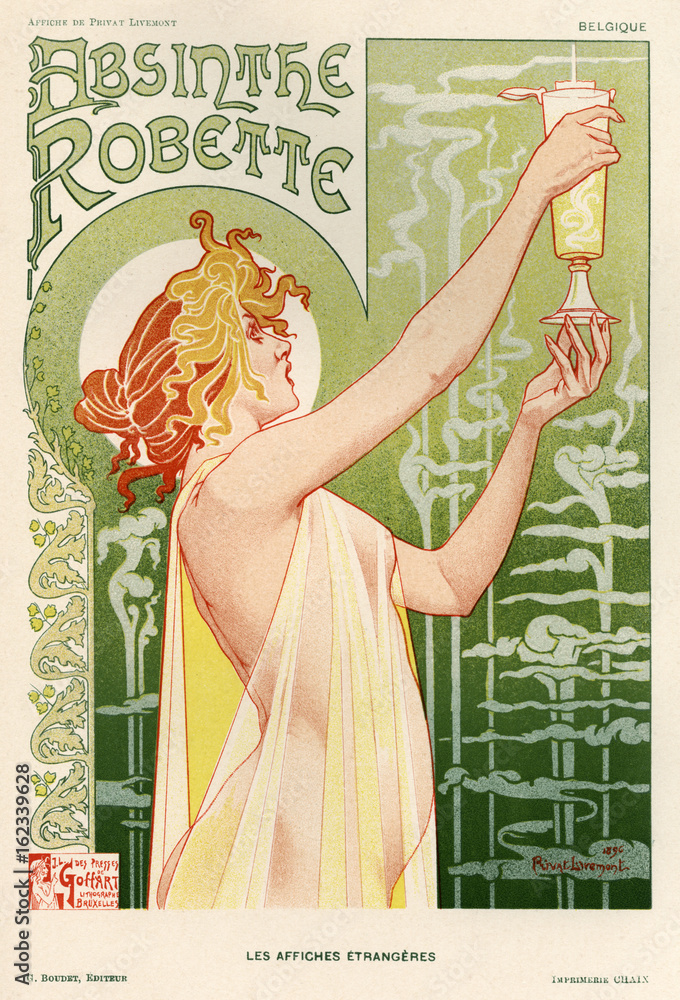 Vintage Absinthe Poster