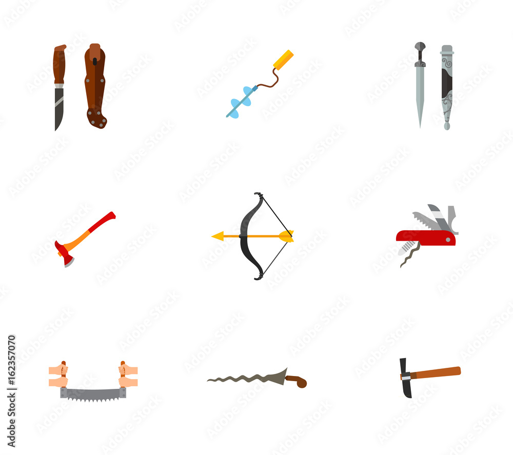 Sharps icon set Stock Vector | Adobe Stock