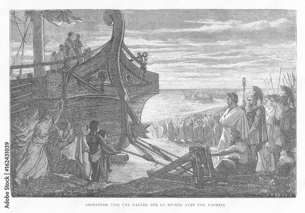 Archimedes Greek mathematician and inventor. Date: circa 287-212 BC ...