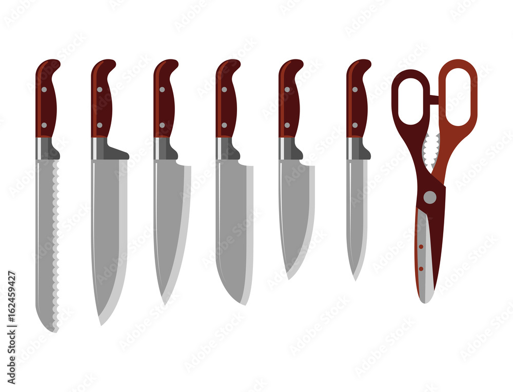 Kitchen knife weapon steel sharp dagger metal military dangerous ...