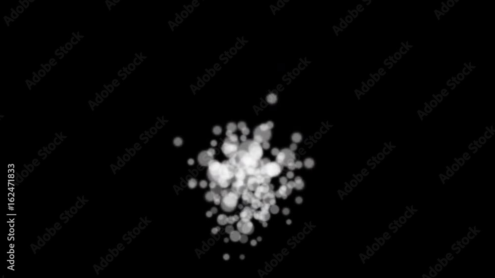 4k Explosion atom nuclear,smoke fire,war military,particles fireworks ...