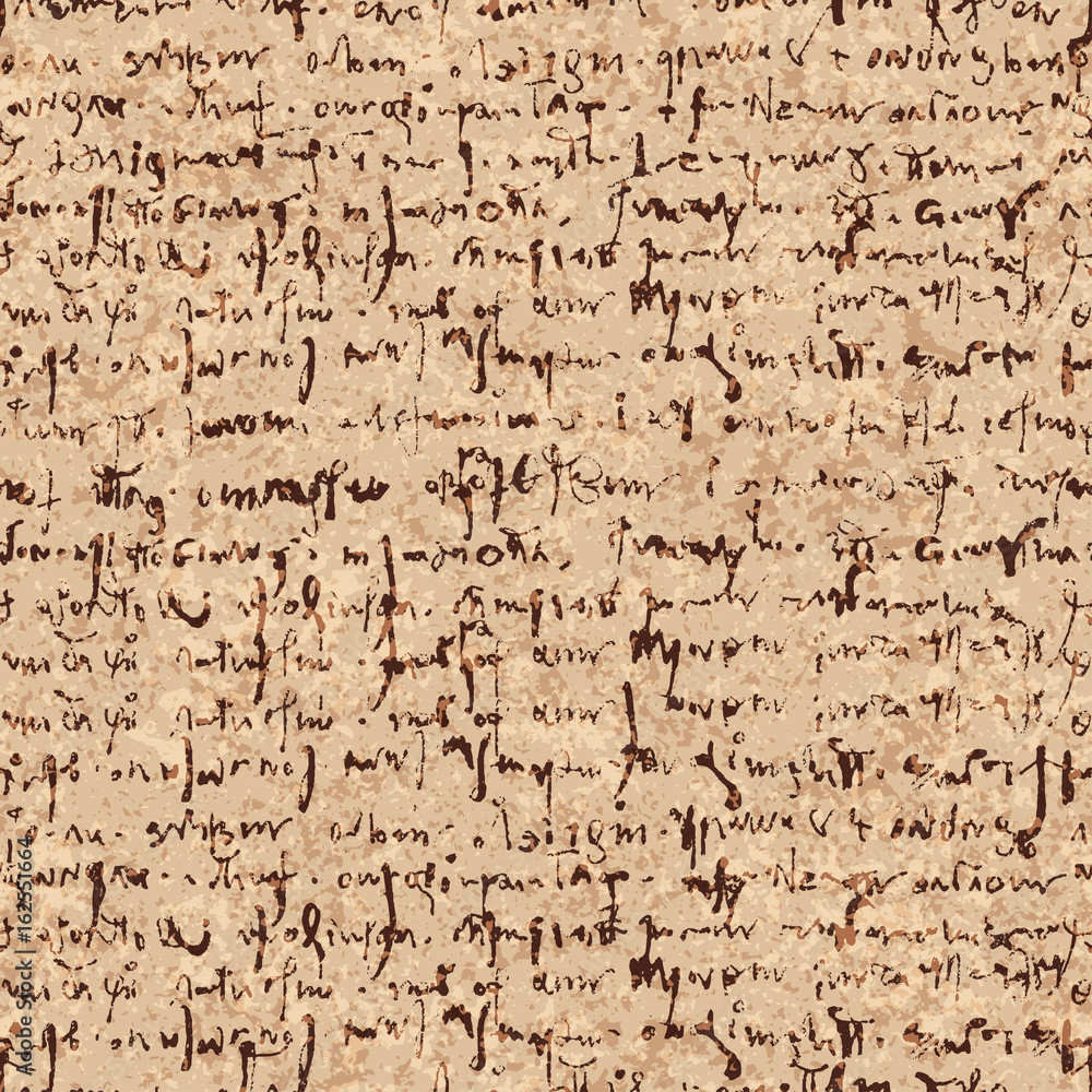 Old letter seamless pattern with textures and hand draw abstract ...