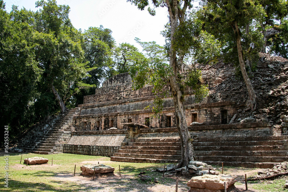 Copan, Mayan ruins in Honduras Stock Photo | Adobe Stock