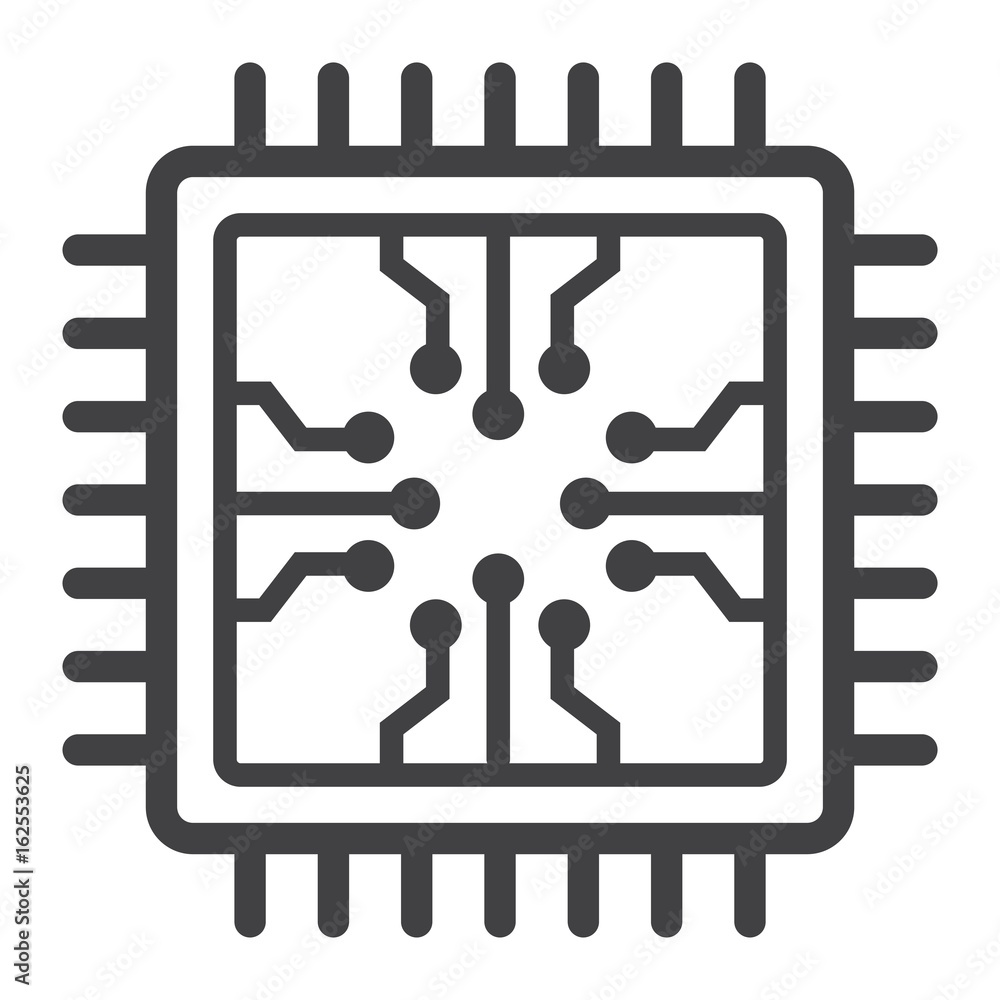 Circuit Chip Icon