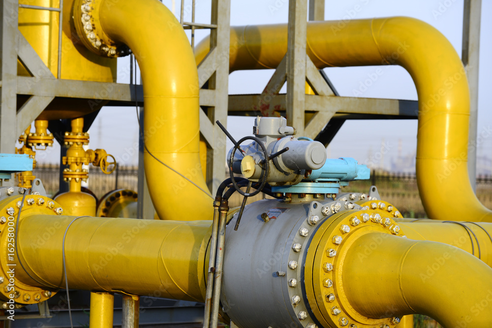 Oil pipeline Stock Photo | Adobe Stock