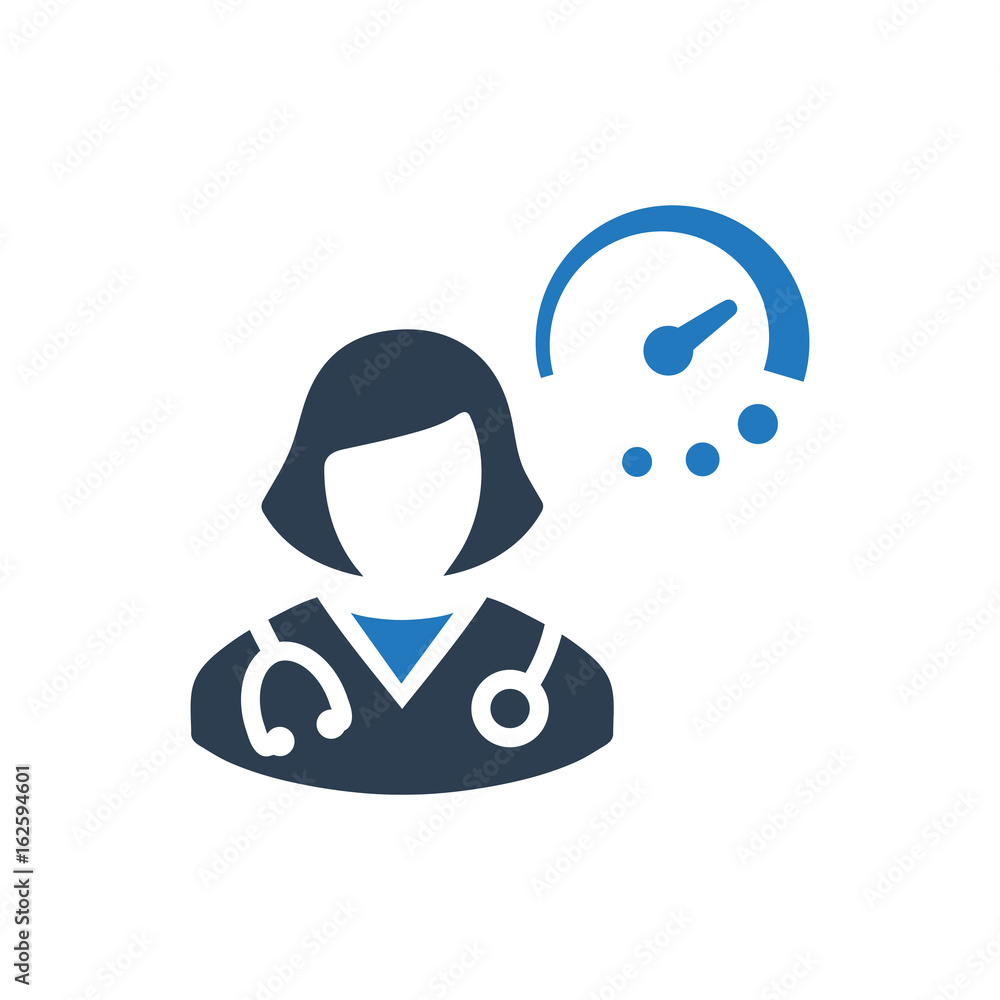 Doctor Schedule Icon Stock Vector | Adobe Stock